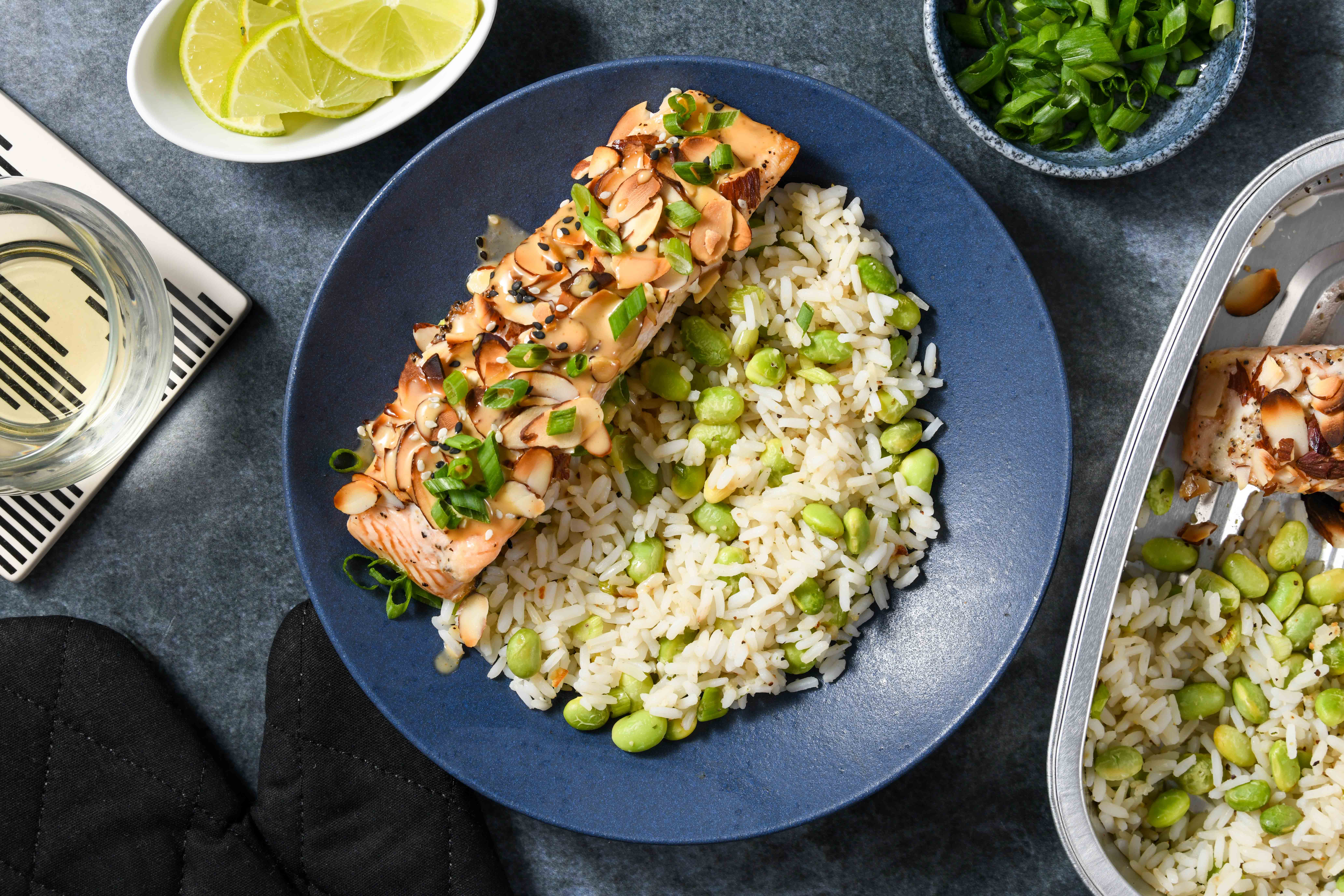 Almond-Crusted Salmon Recipe - Home Chef