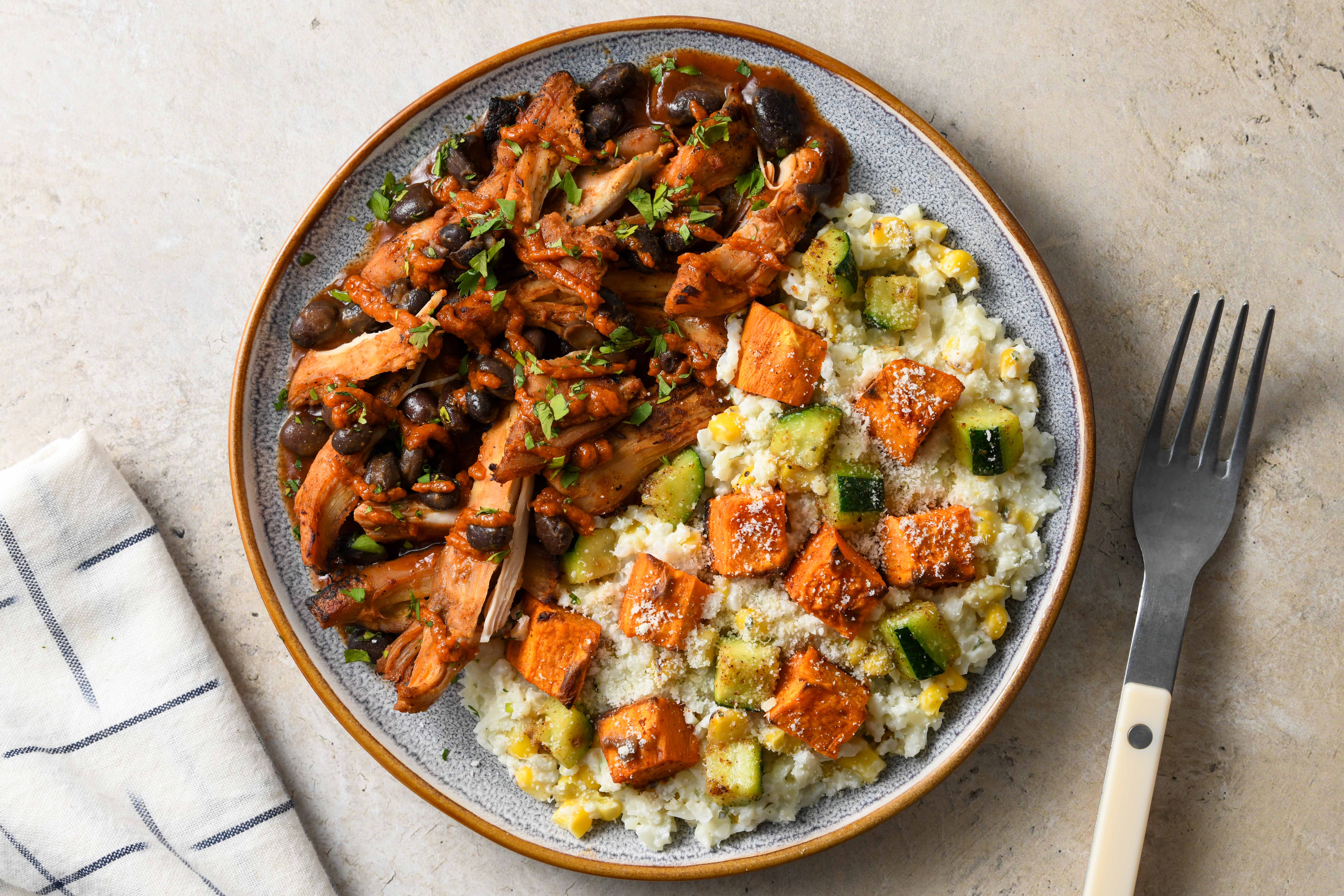Fiery Chicken Tinga Bowl Recipe - Home Chef