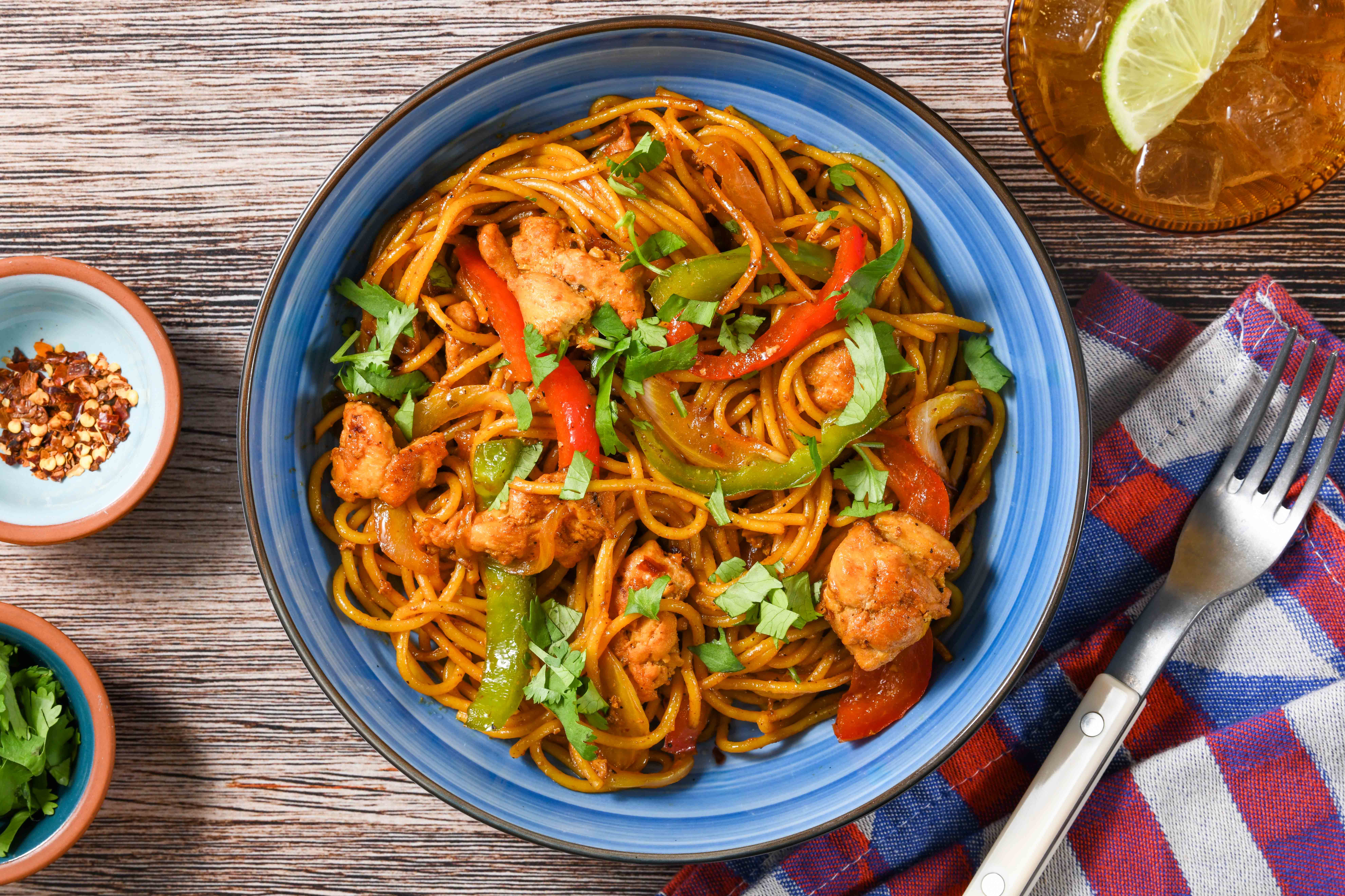 One-Pan Lomo Saltado-Inspired Chicken Stir-Fry Recipe - Home Chef