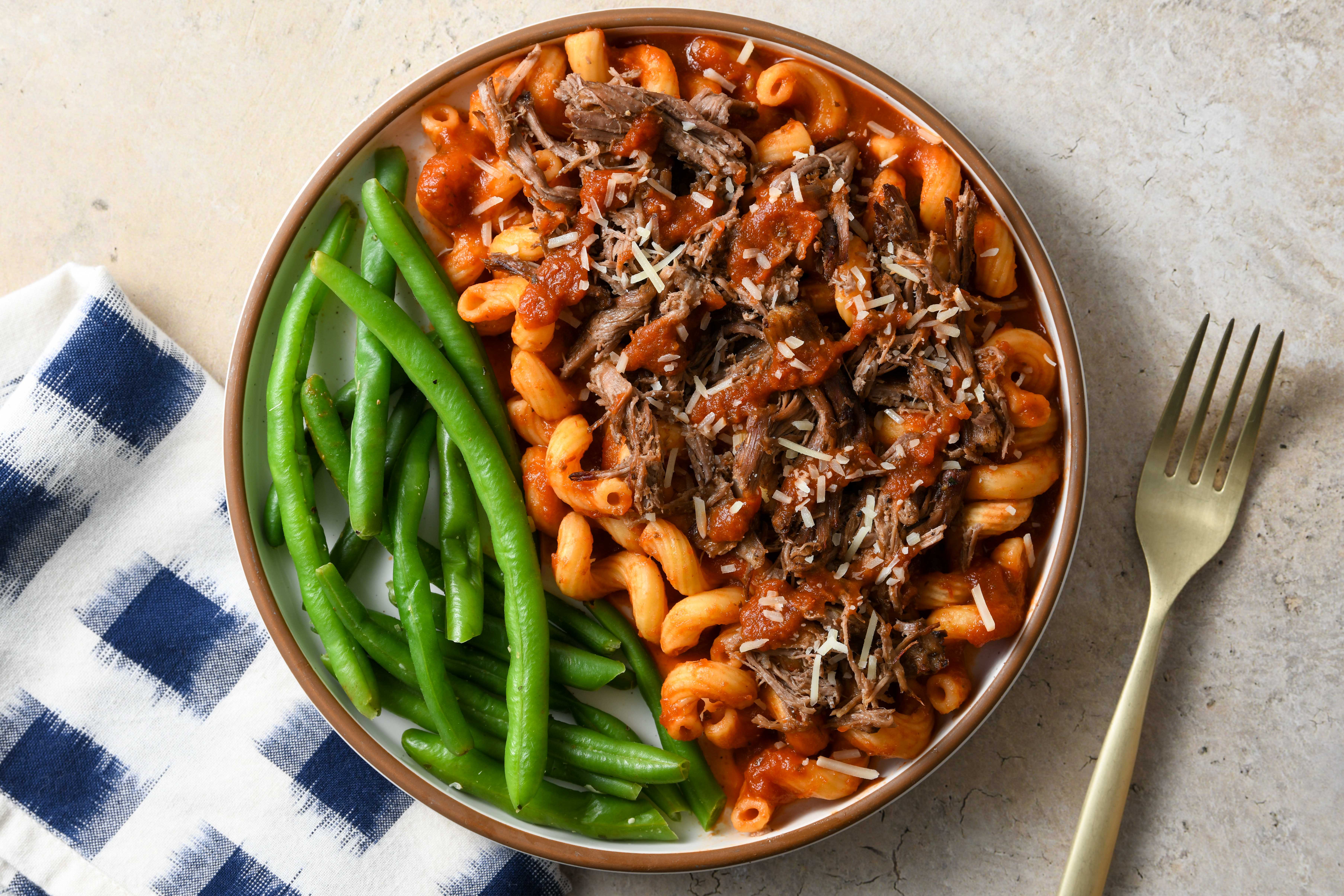 Braised Beef Tomato Ragu Pasta Recipe - Home Chef