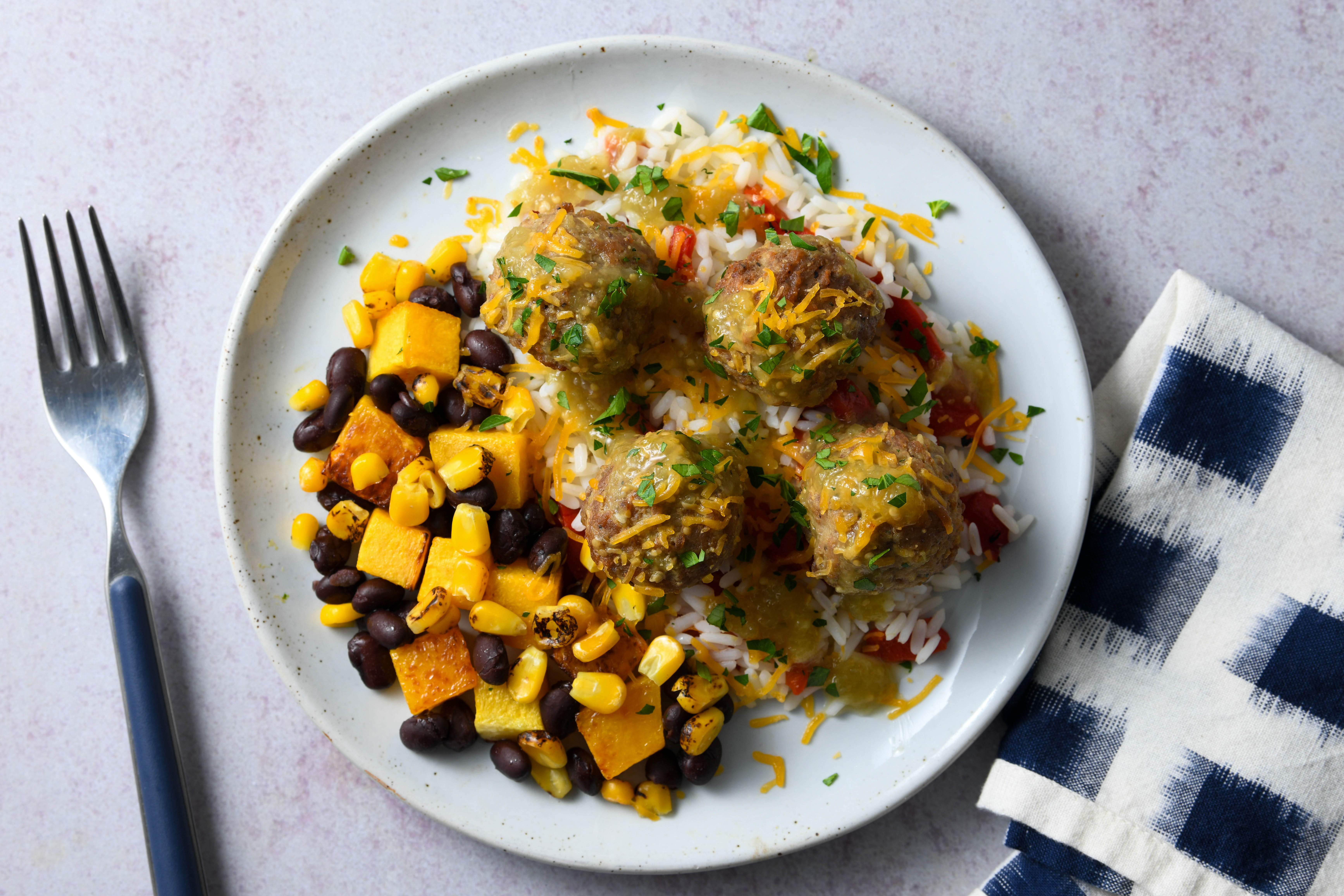 Salsa Verde Fiesta Meatballs Recipe - Tempo
