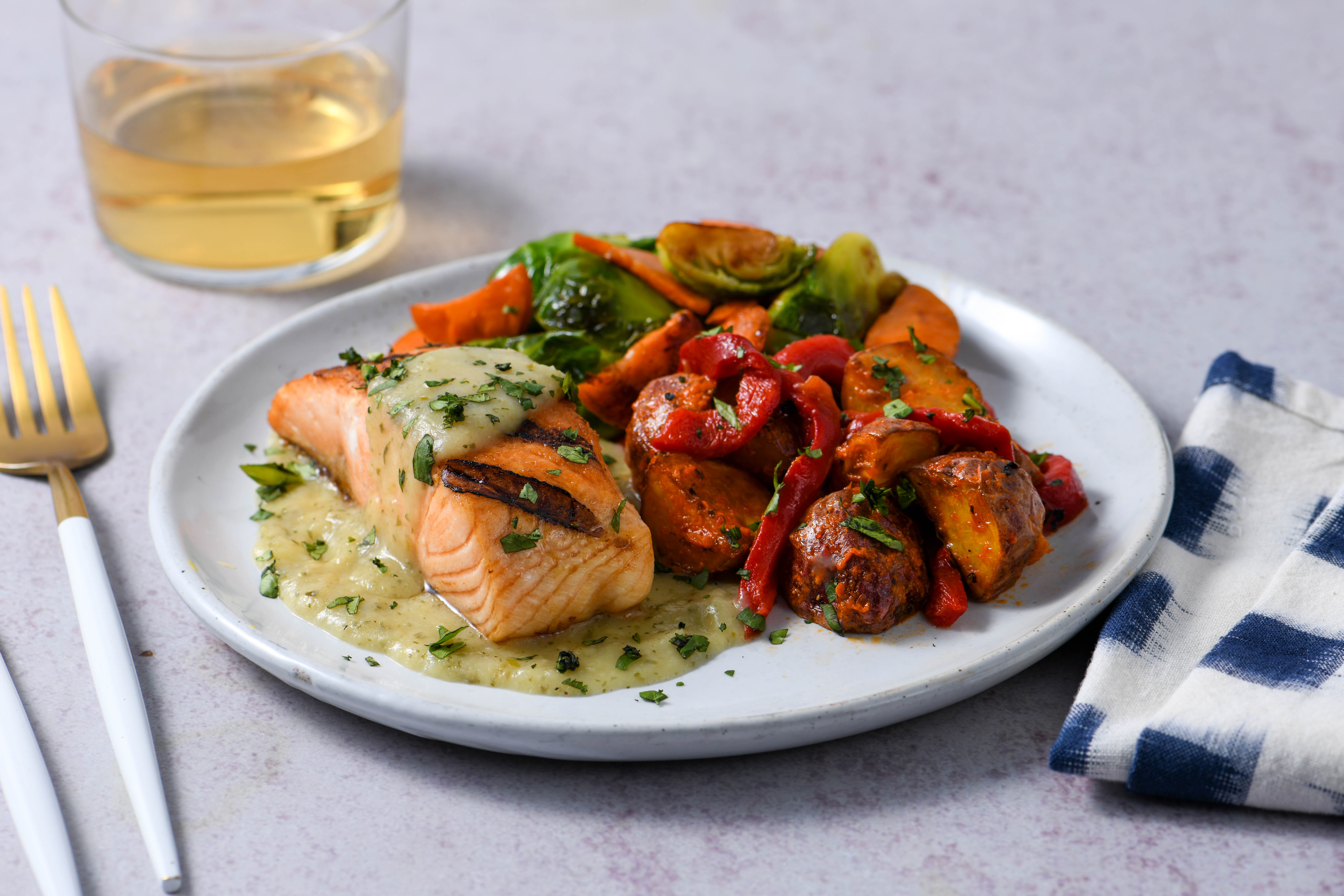 Lemon Basil Salmon Recipe - Tempo