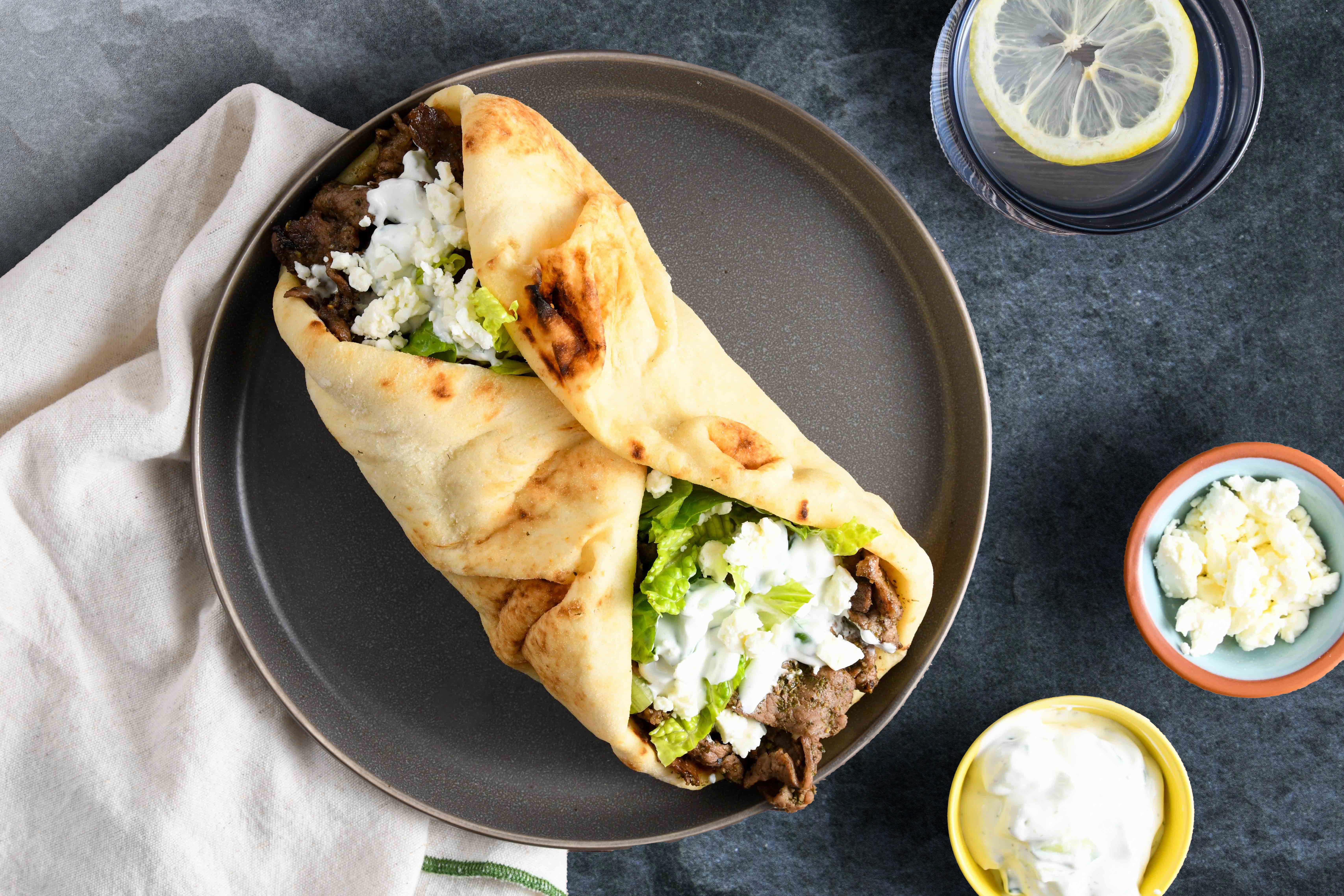 Beef Gyro with Homemade Tzatziki Recipe - Home Chef