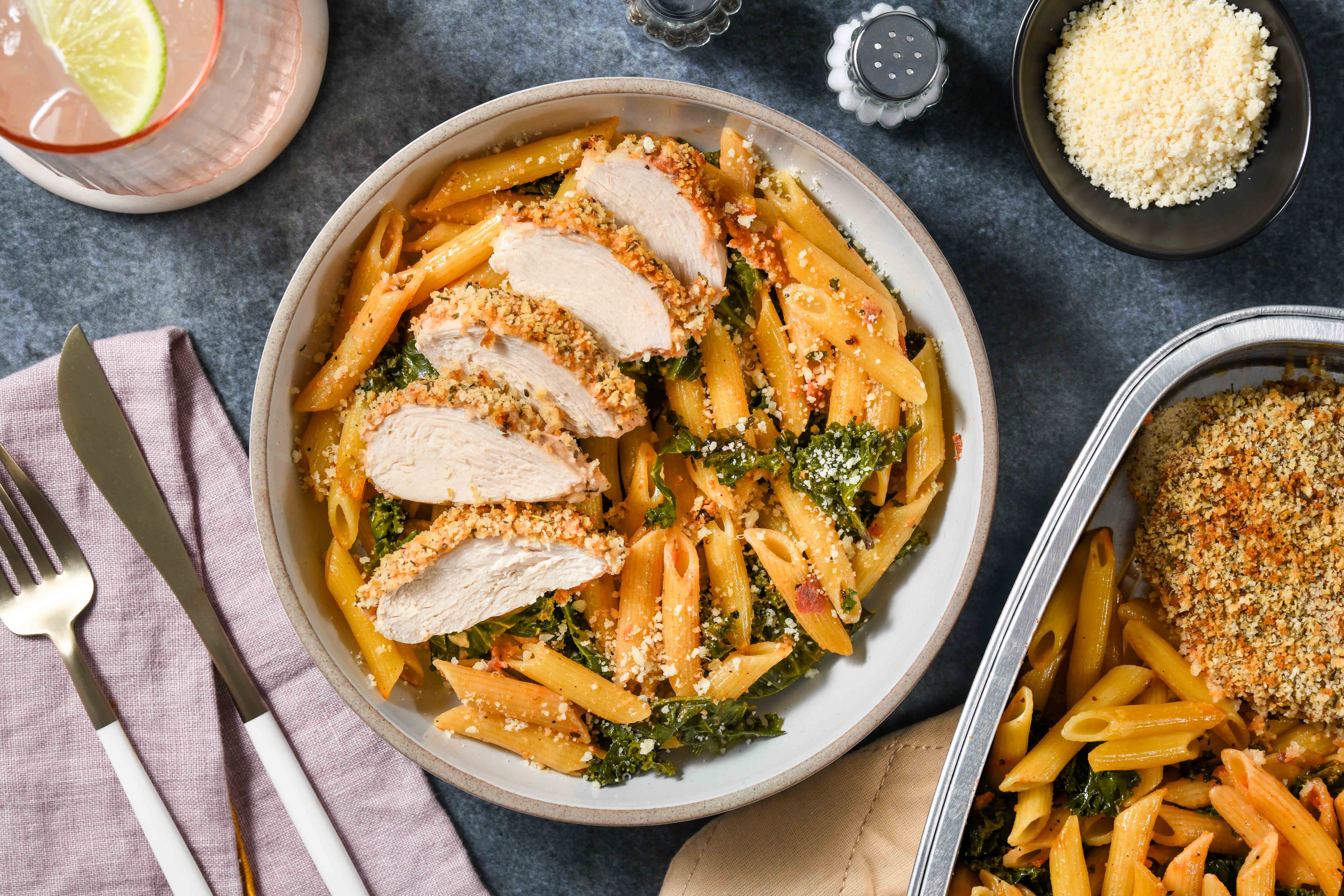 Cheesy Panko Chicken Recipe - Home Chef