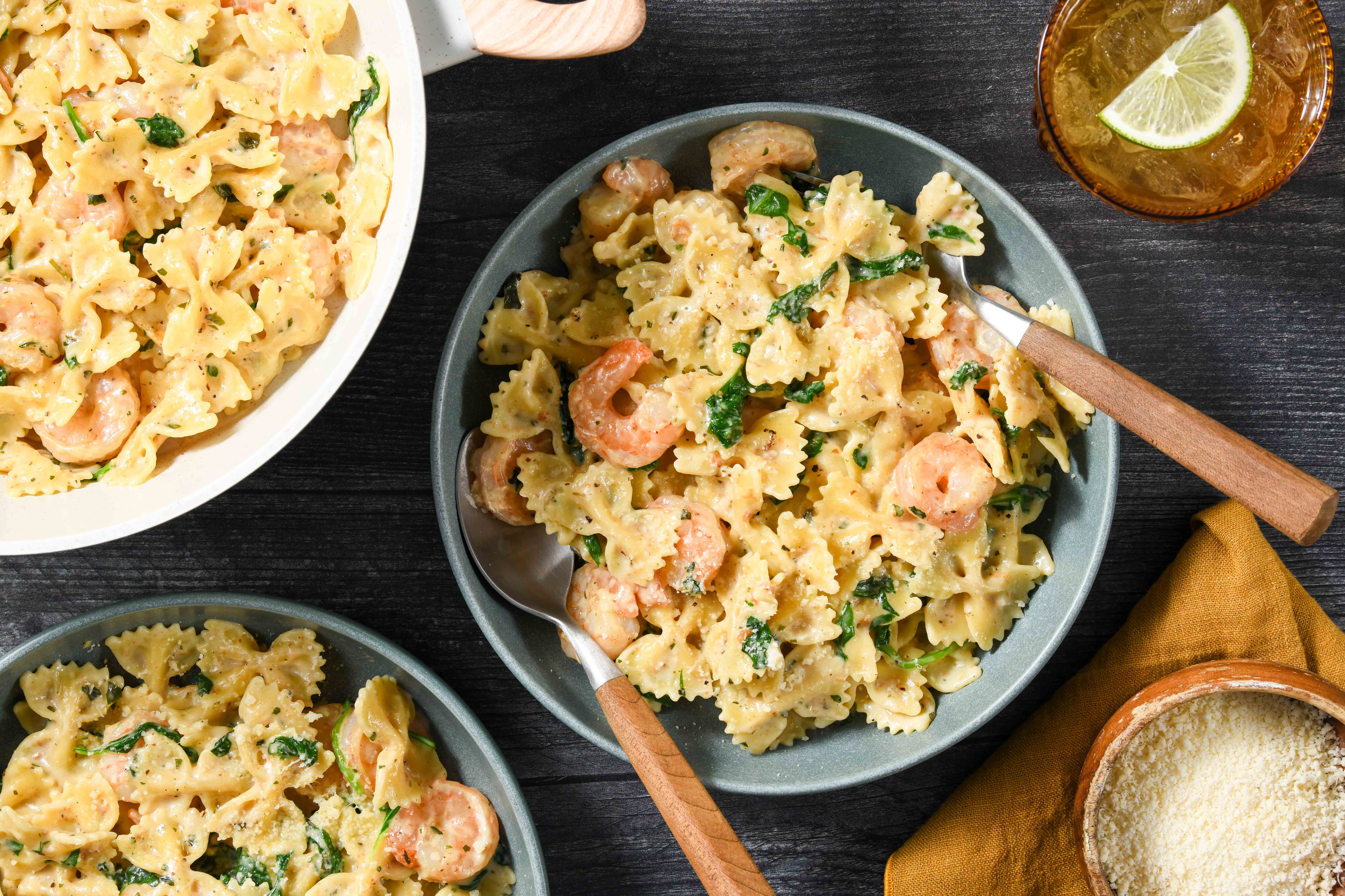 One-Pot Shrimp Bowties Recipe - Home Chef
