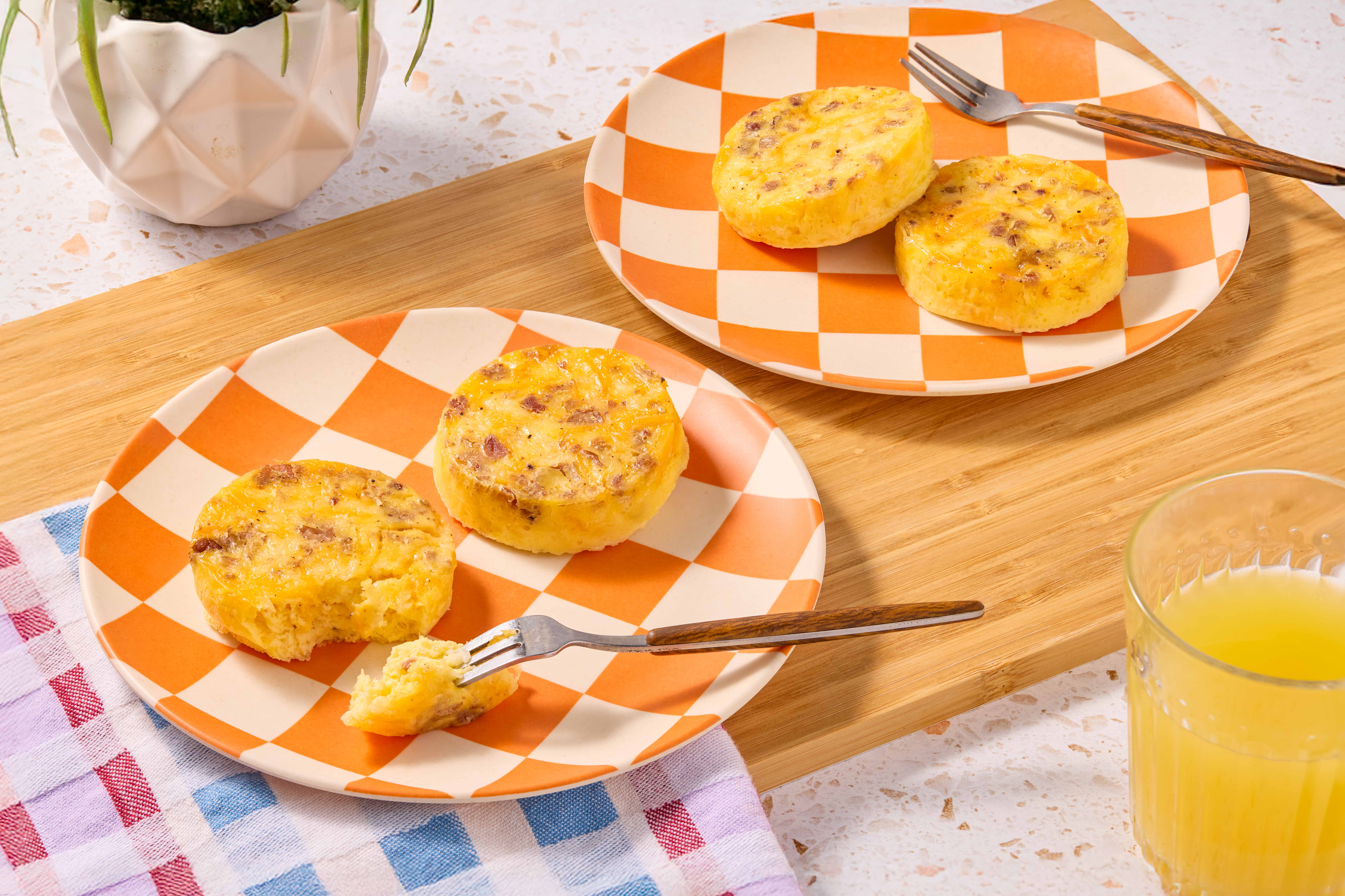 Bacon Cheddar & Jack Egg Bites Recipe - Home Chef
