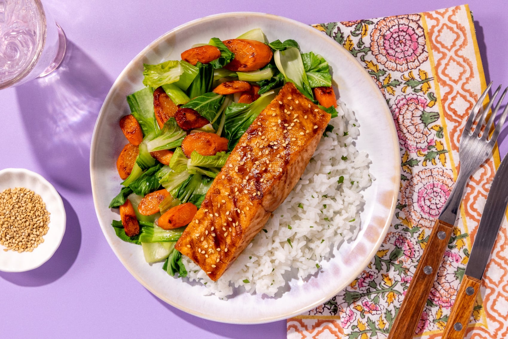 Sesame Ginger Salmon Recipe - Tempo