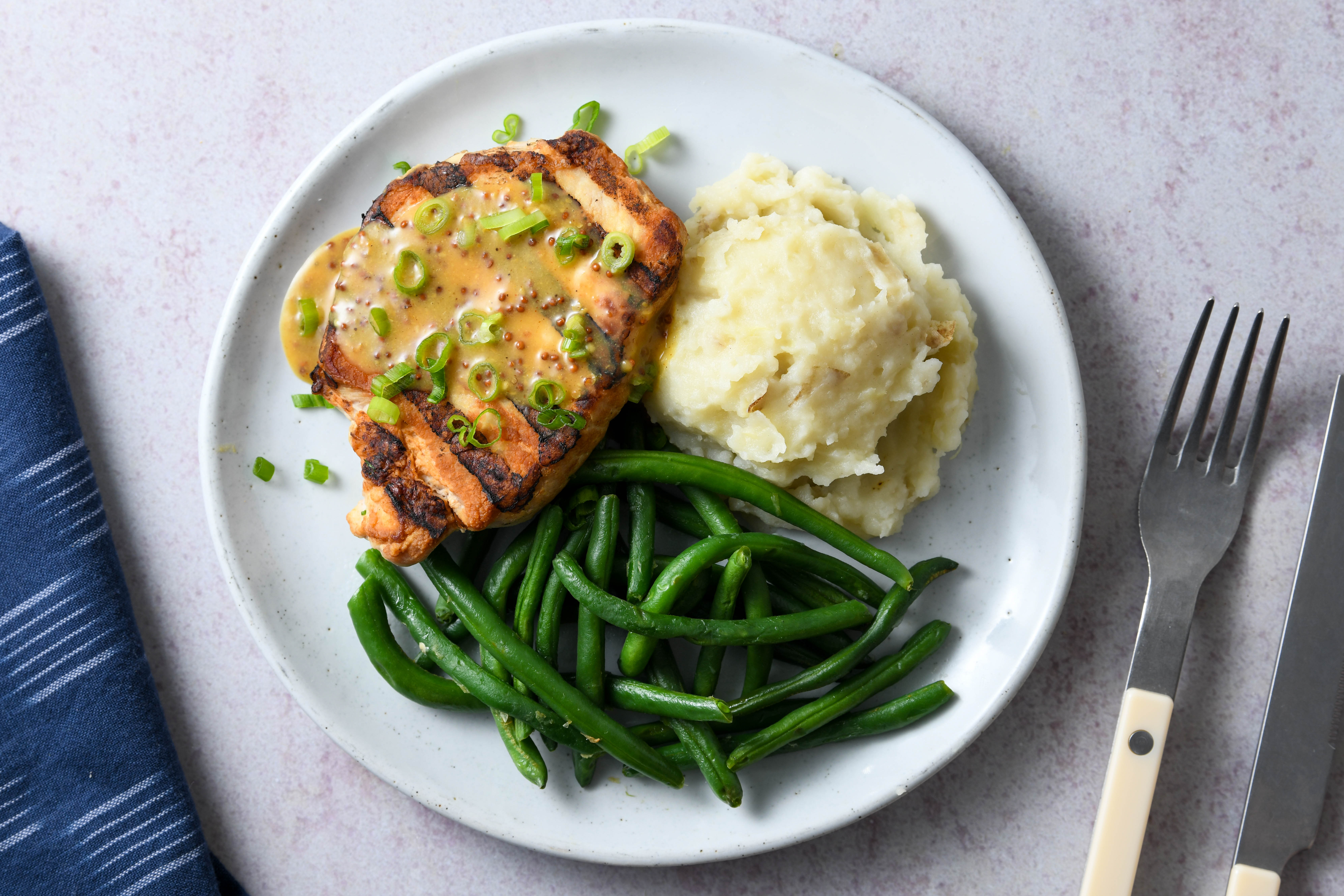 Honey Mustard Pork Chop Recipe - Tempo