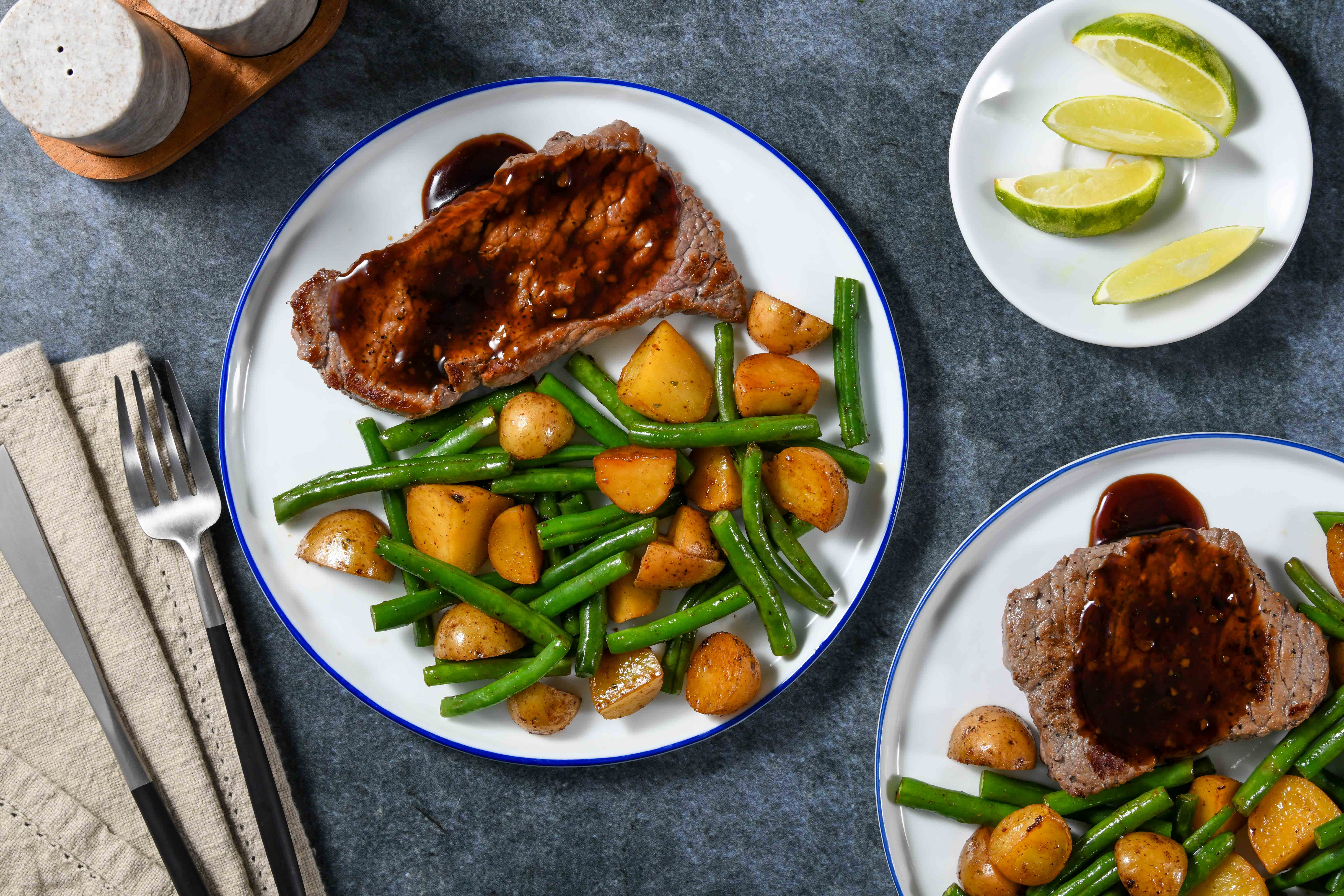 Honey Citrus-Glazed Steak Recipe - Home Chef