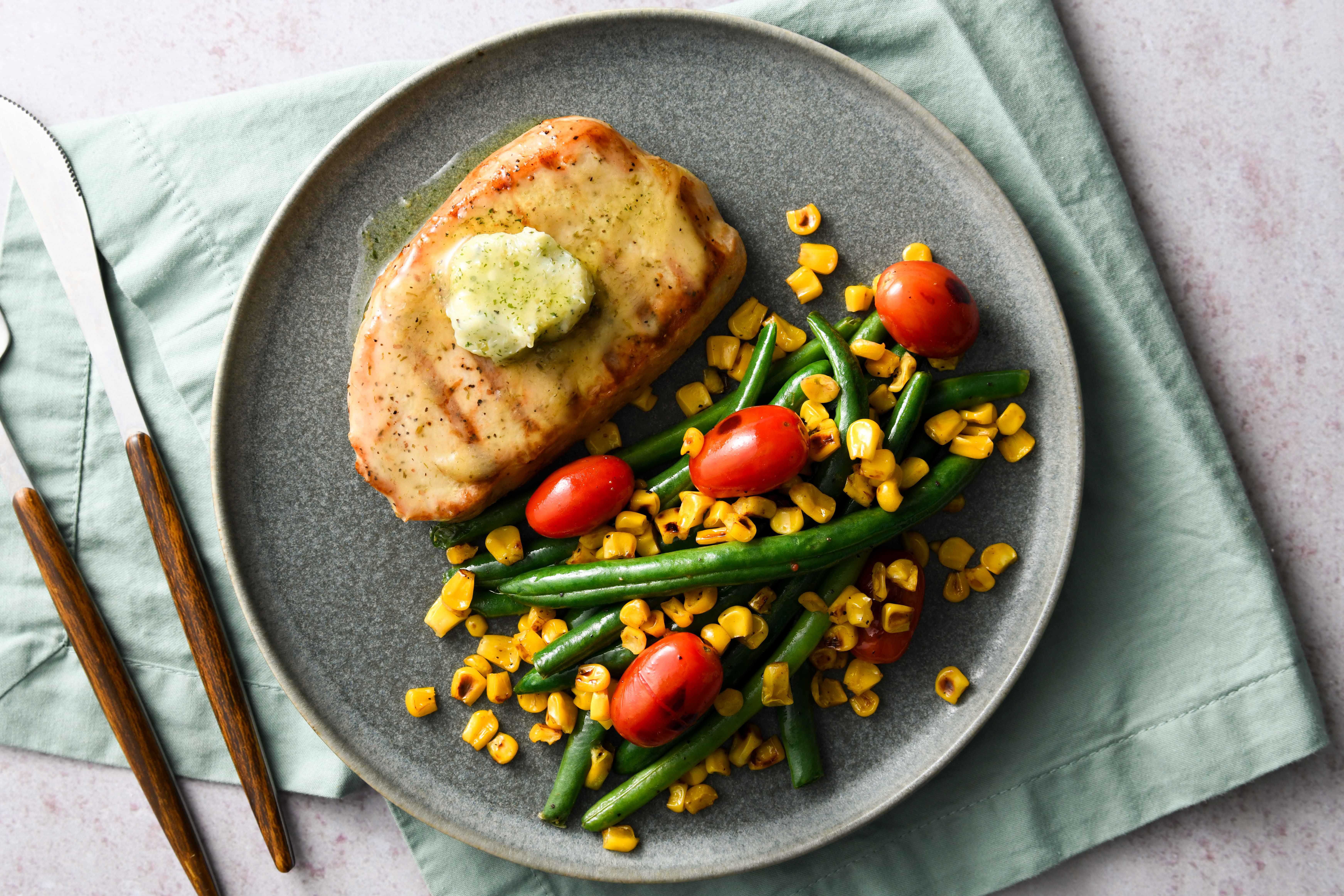 Lemon Butter Pork Chop Recipe - Tempo