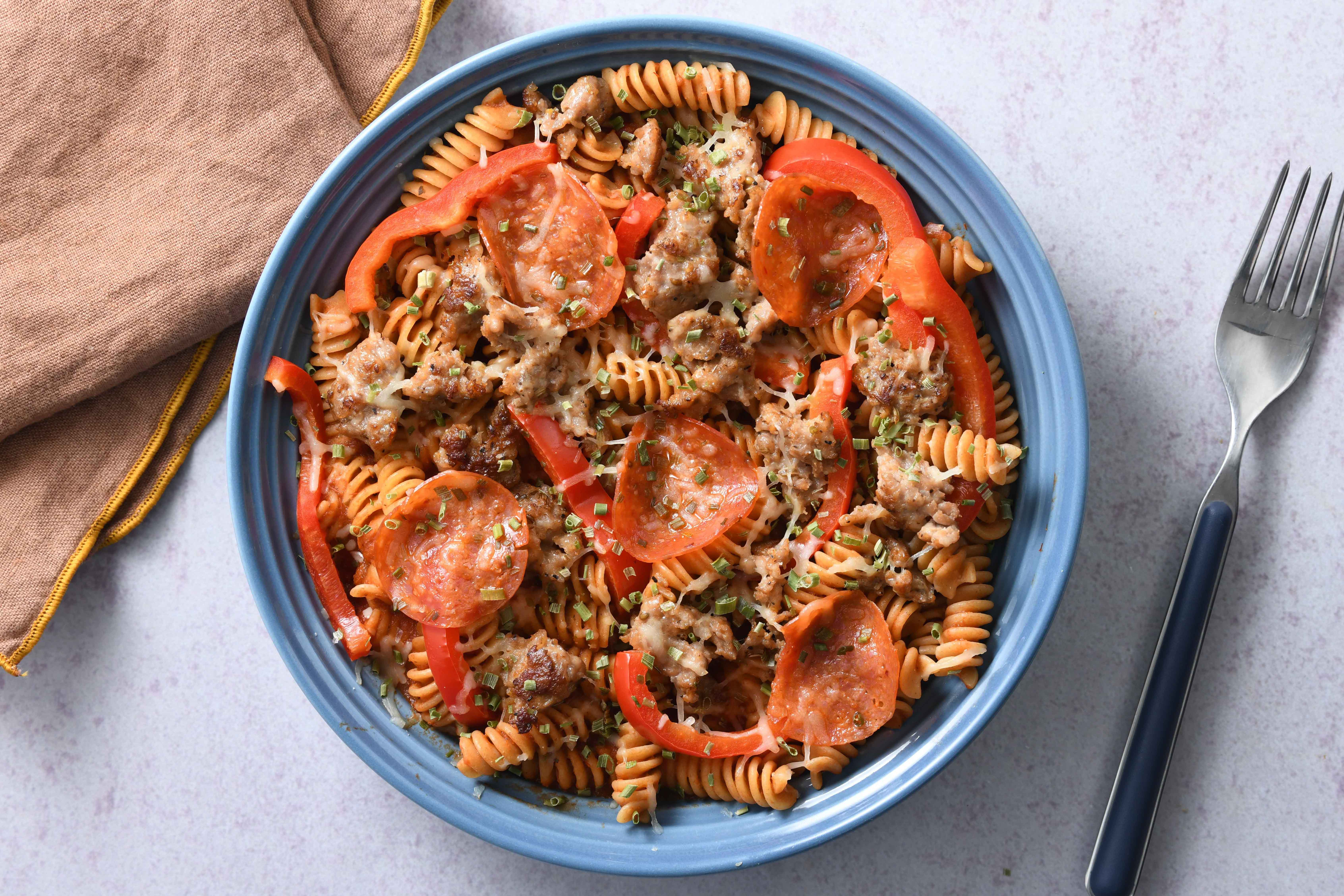 Lightened-Up Pasta Bake Recipe - Tempo