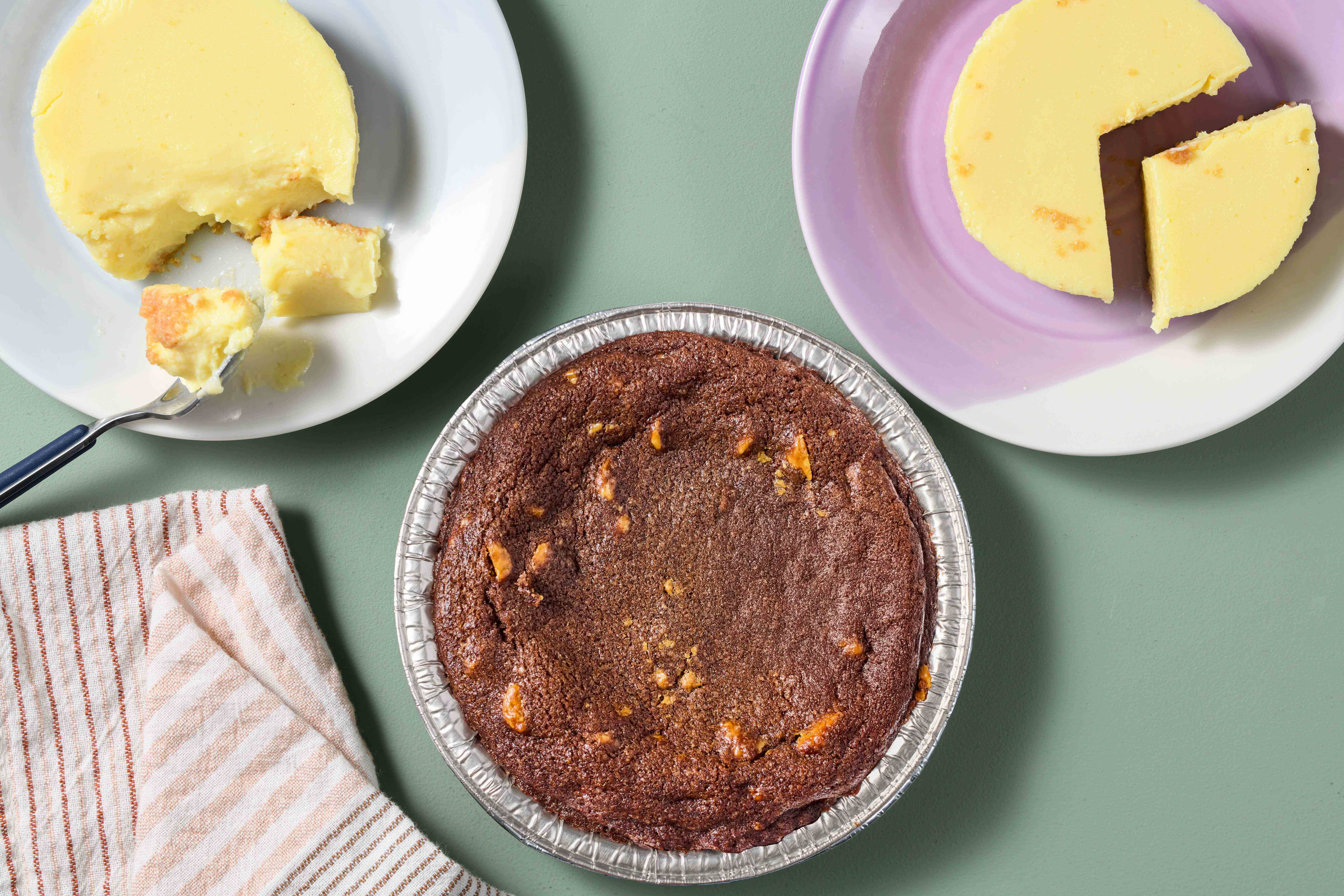 Chocolate Peanut Butter Cookie Skillet & Key Lime Mini Pies Recipe ...
