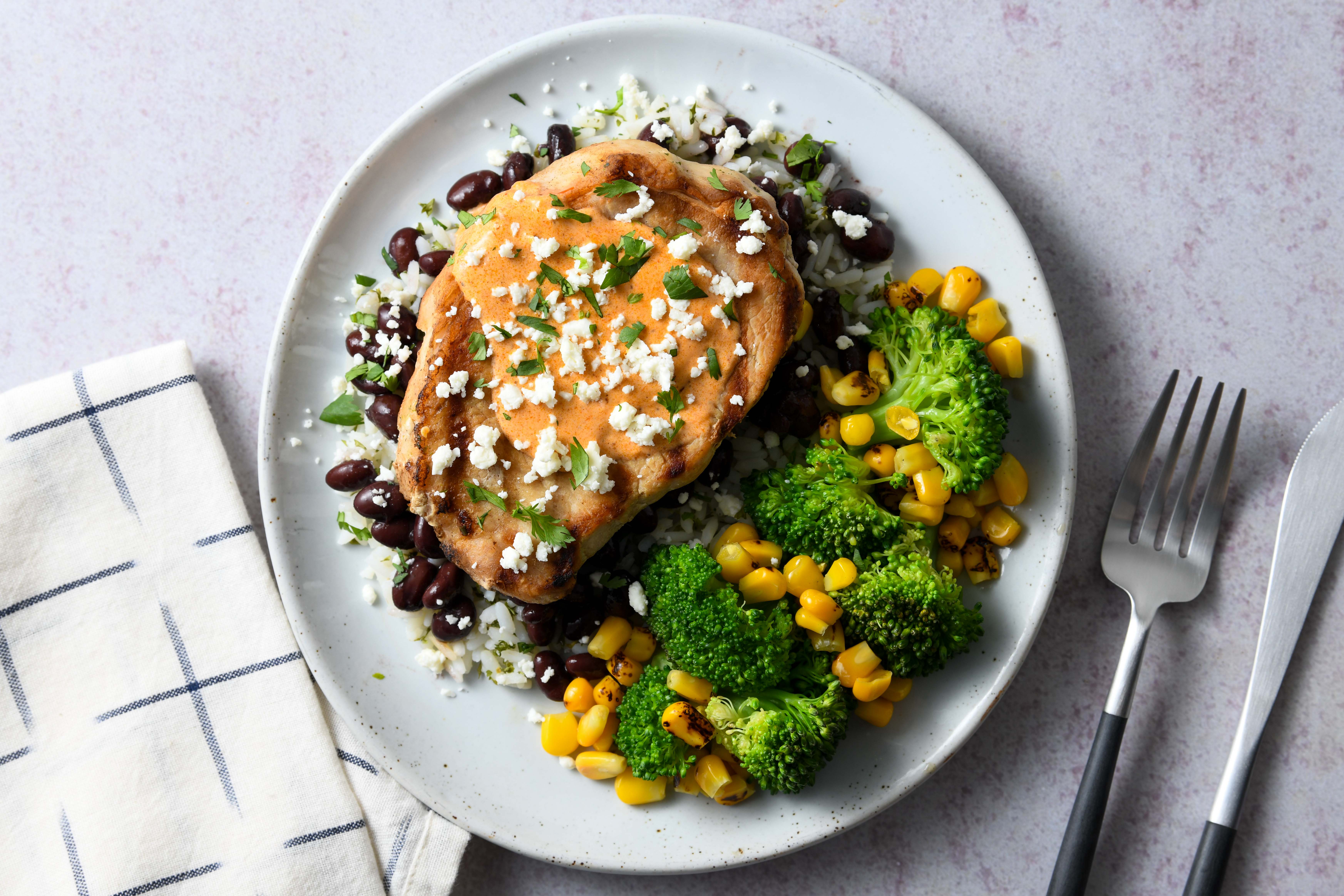 Chipotle Crema Pork Chop Recipe - Tempo