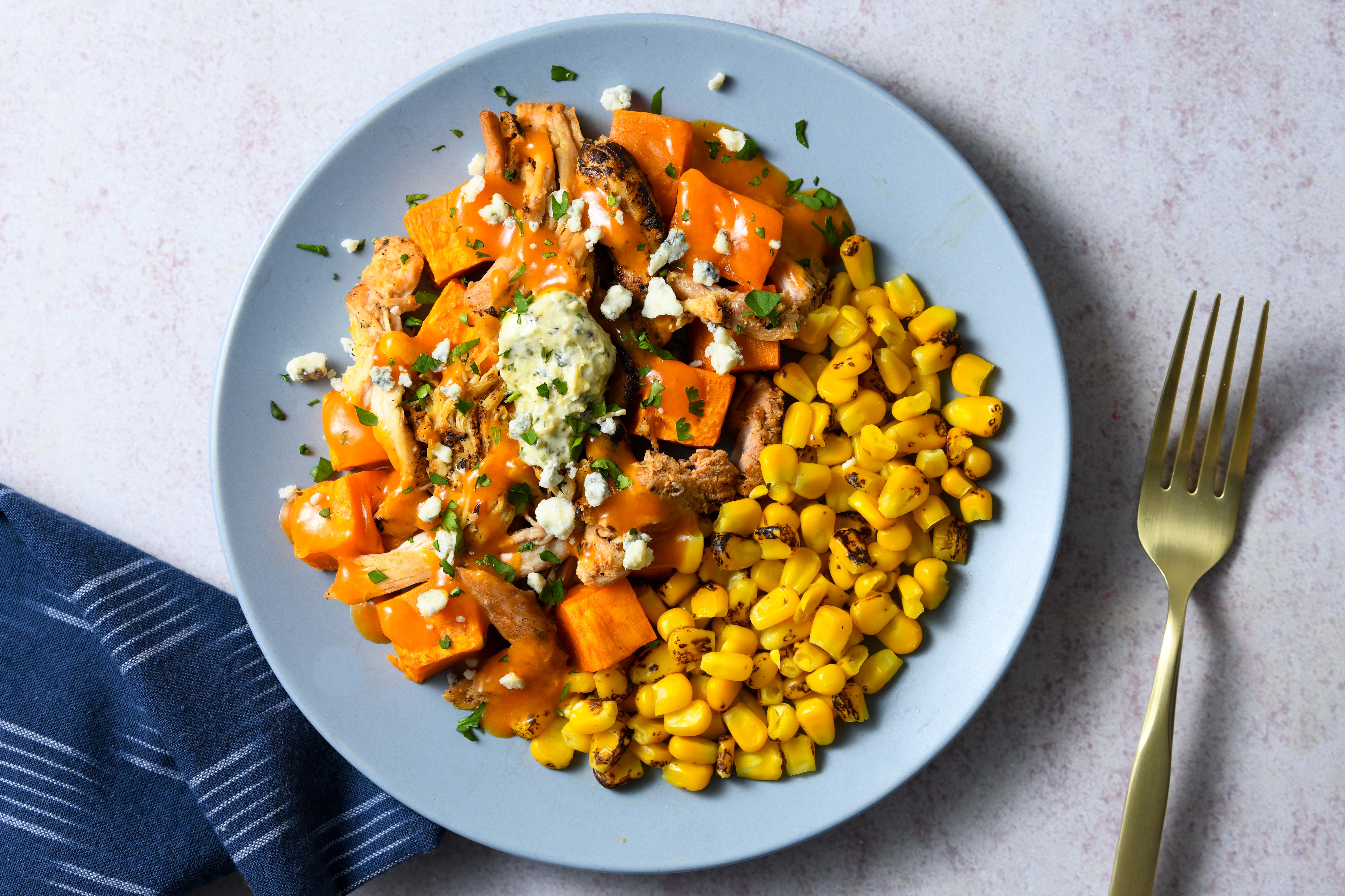 Zesty Buffalo Blue Cheese Chicken Recipe - Tempo