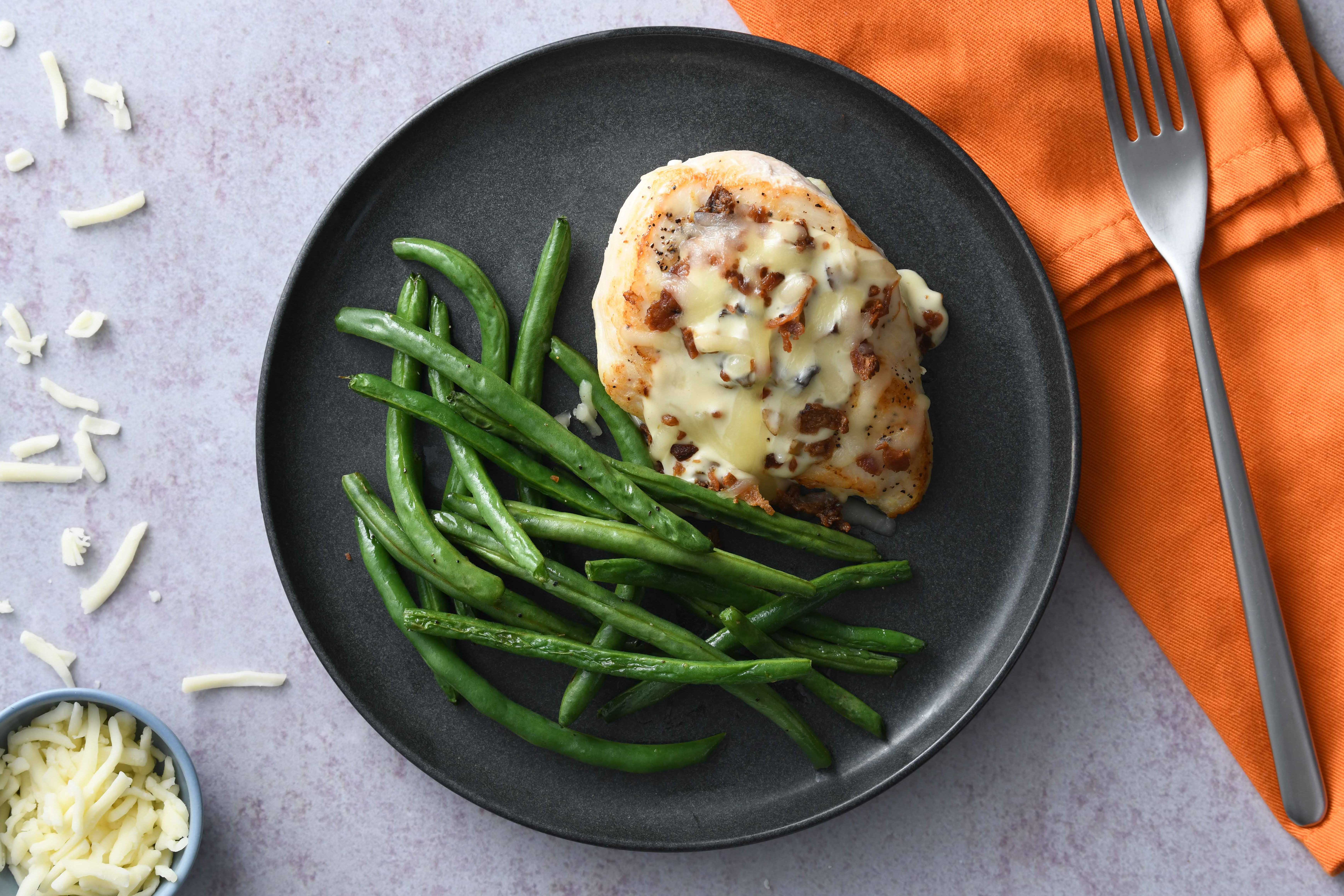 Indulgent Mushroom Bacon Chicken Recipe - Tempo
