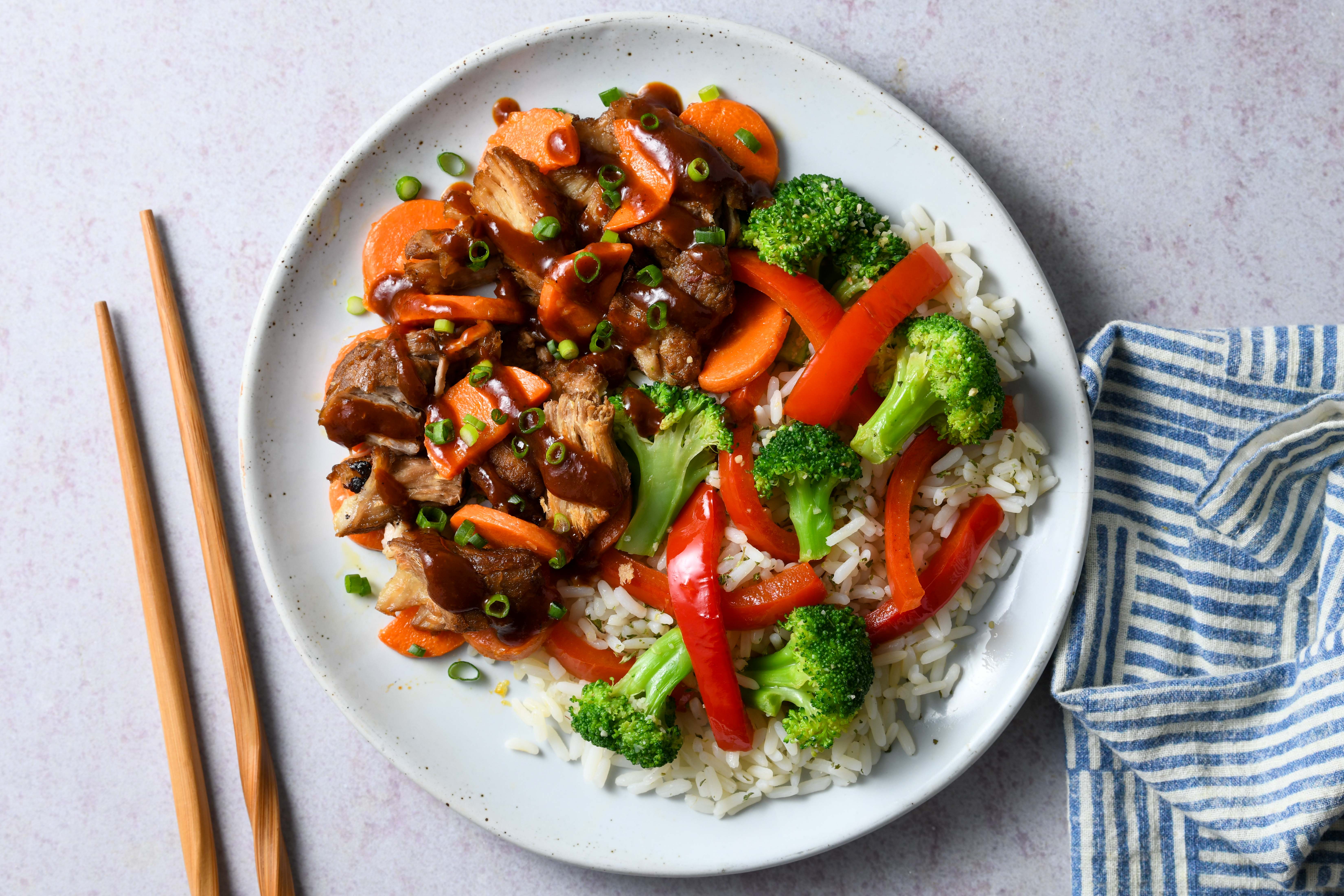 Japanese BBQ Pulled Pork Recipe - Home Chef