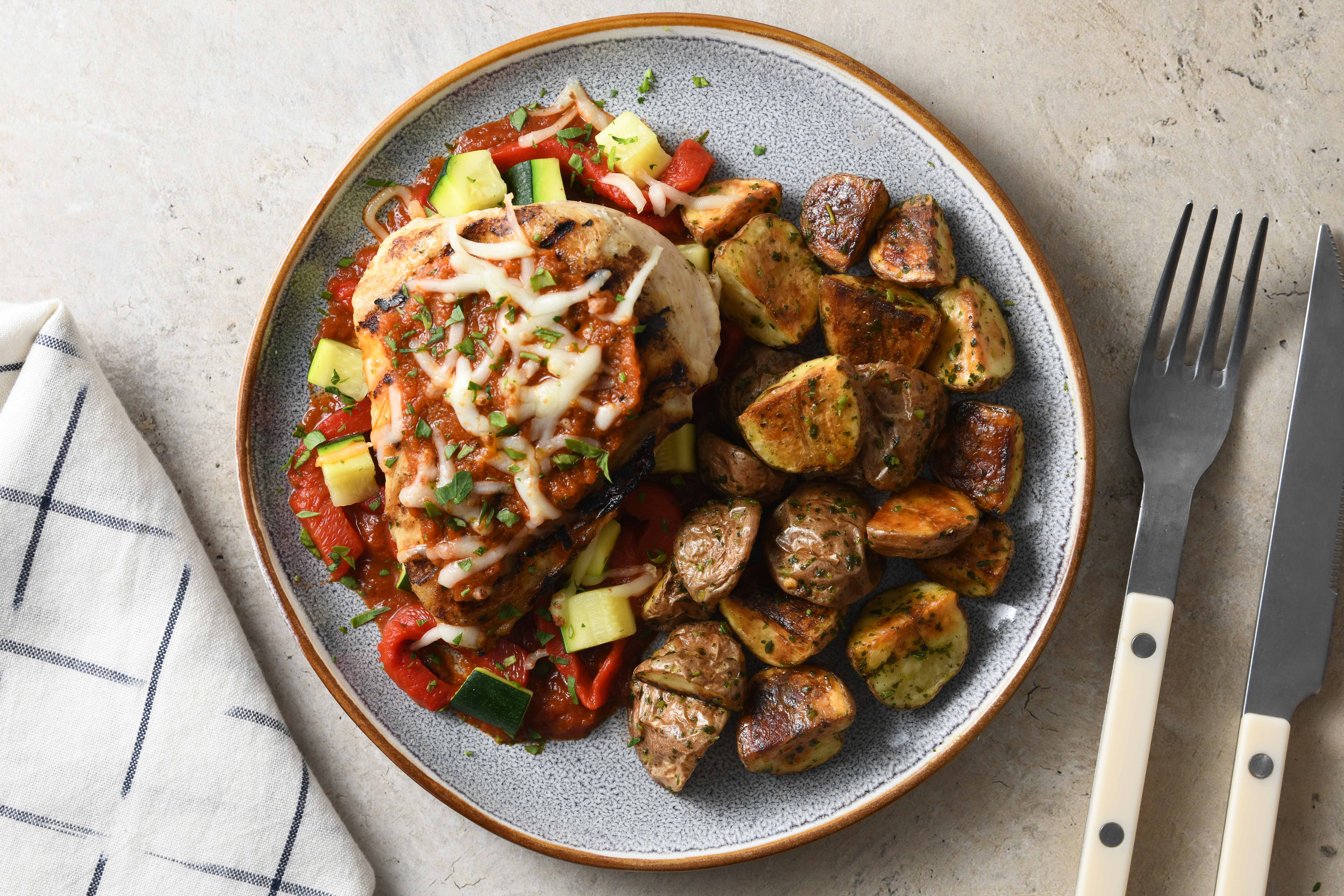 Rustic Ratatouille Grilled Chicken Recipe - Home Chef