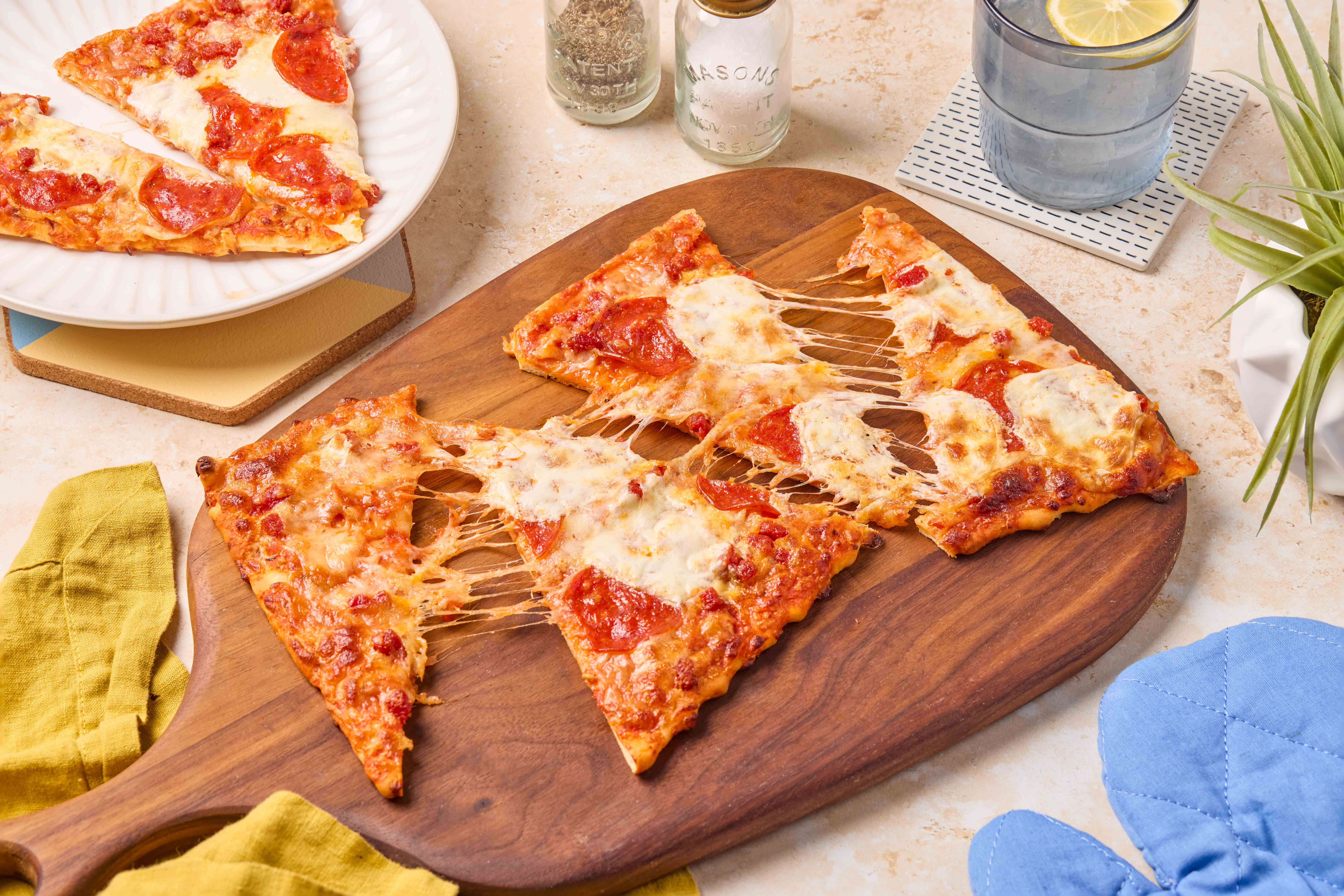 Pepperoni and Mozzarella Flatbread Recipe - Home Chef