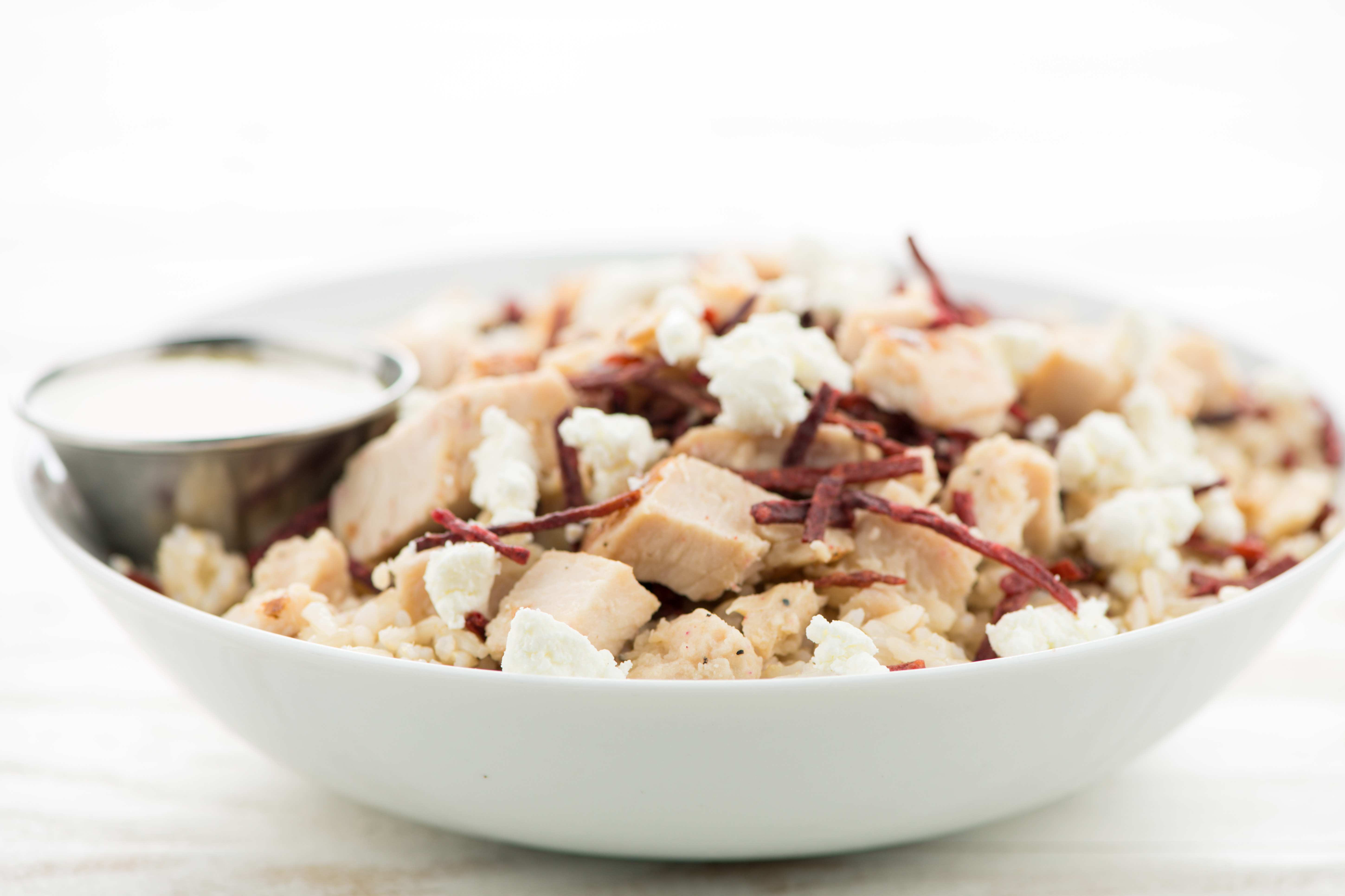 Crispy Beet & Goat Cheese Chicken Grain Bowl Recipe - Home Chef