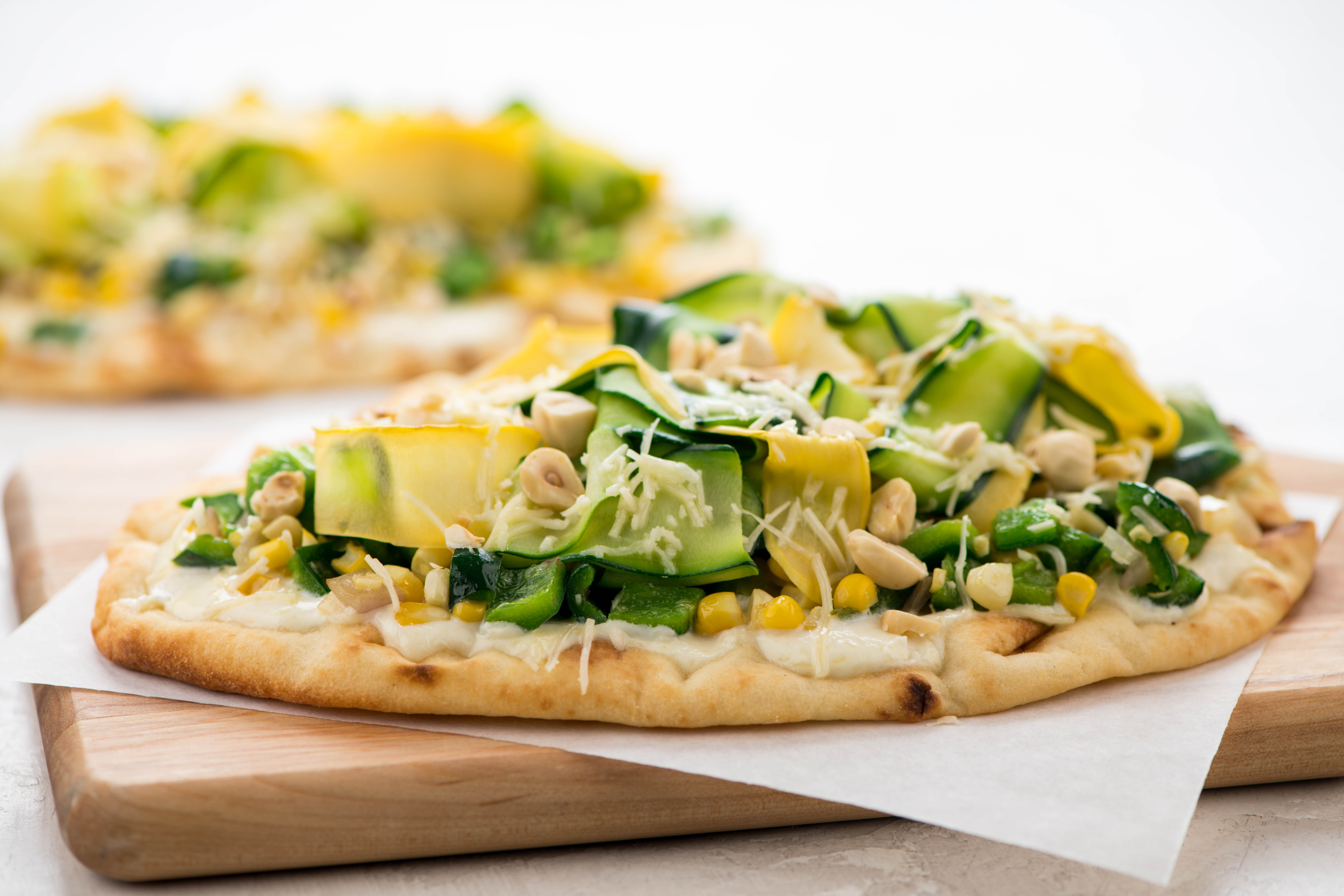 Summer Squash and Corn Flatbread Recipe - Home Chef