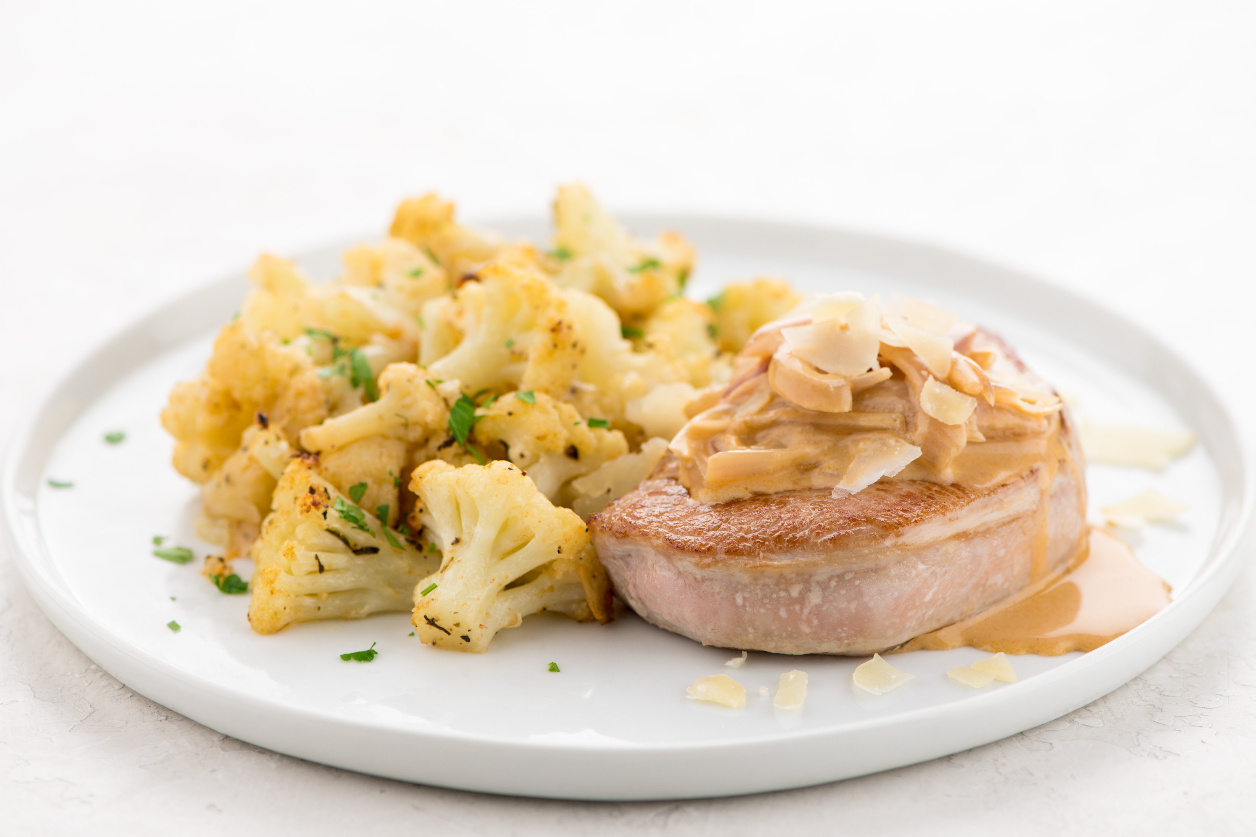 Pork Chop with Creamy Shallot Demi-Glace Recipe - Home Chef